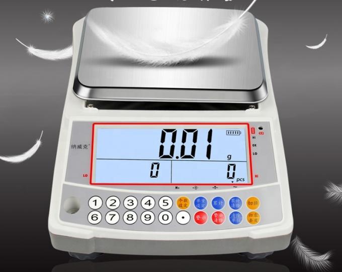 Laboratory Digital Balance Scale / Counting Scale With Large LED Display