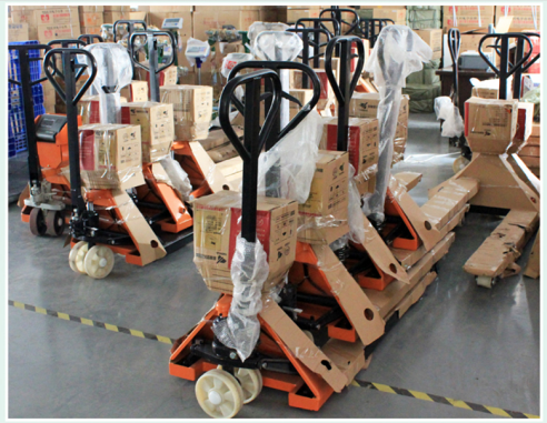 Digital Forklift Weight Scale With Hydraulic Manual Handling Mechanism