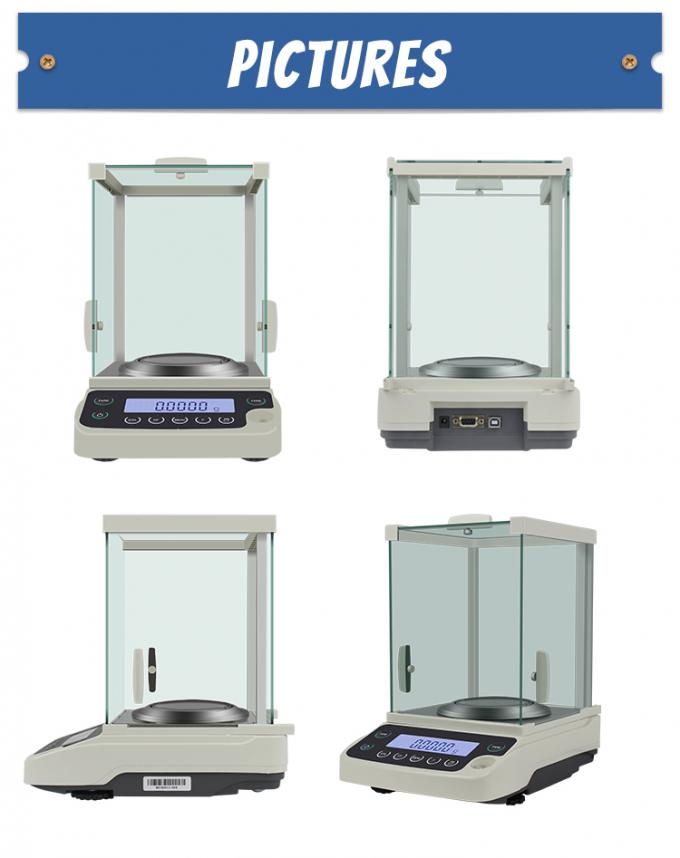 0.0001g Digital High Precision Balance Scales For Lab/ Medical/ Jewelry