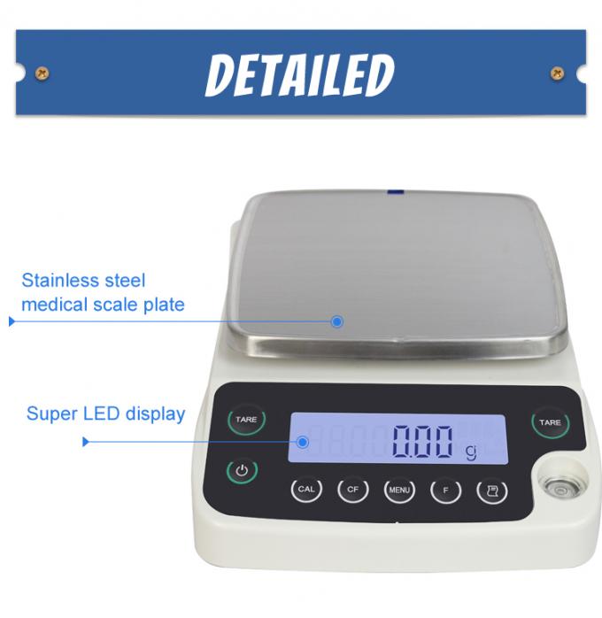 High Precision Digital Balance Scales , 0.01g Accuracy Portable Balance ...