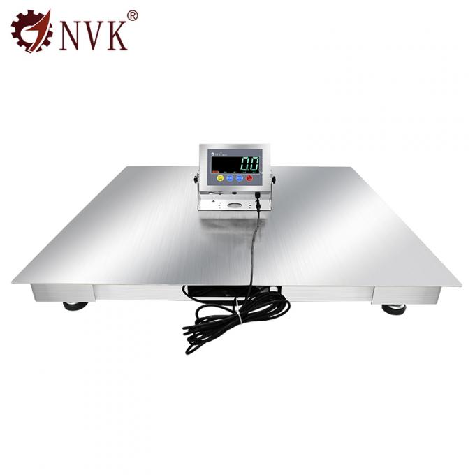 NVK SCS-NK-K5 Floor Scale Stainless Steel 1T 2T 3T 5T Digital ...